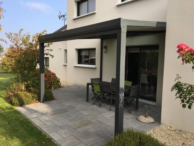 Préau alu pour terrasse - Préau maison et extérieur | Blavait